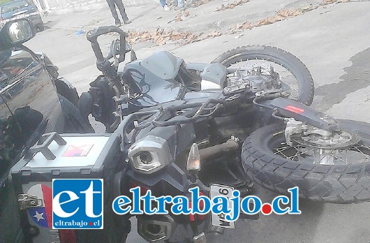 Una pésima decisión tuvo el conductor del colectivo que viró en Buin ...