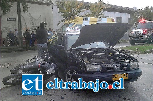 Una pésima decisión tuvo el conductor del colectivo que viró en Buin ...