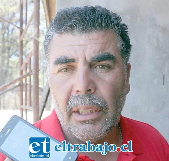 Don Luis Araya, jefe de familia y afectado por este tragedia. – El Trabajo